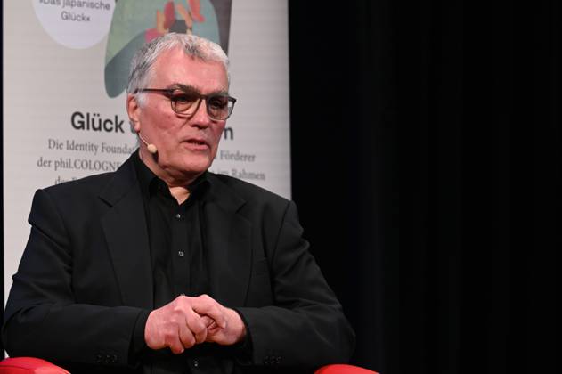 Philosopher and author Thomas Metzinger speaks at Phil Cologne, an ...