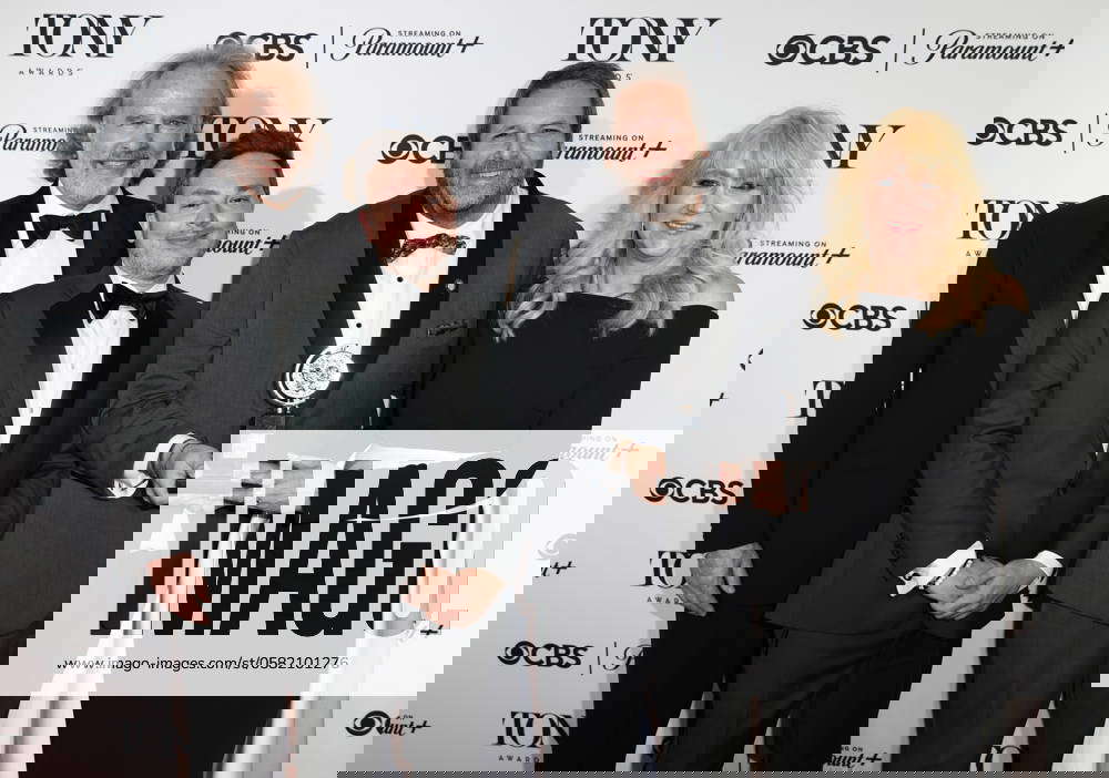 2nd Patrick Catullo, David Babani and Sonia Friedman, winners of the ...