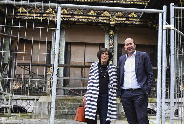 Chinese Pavillion To Be Renovated BRUSSELS, BELGIUM - JUNE 18 ...