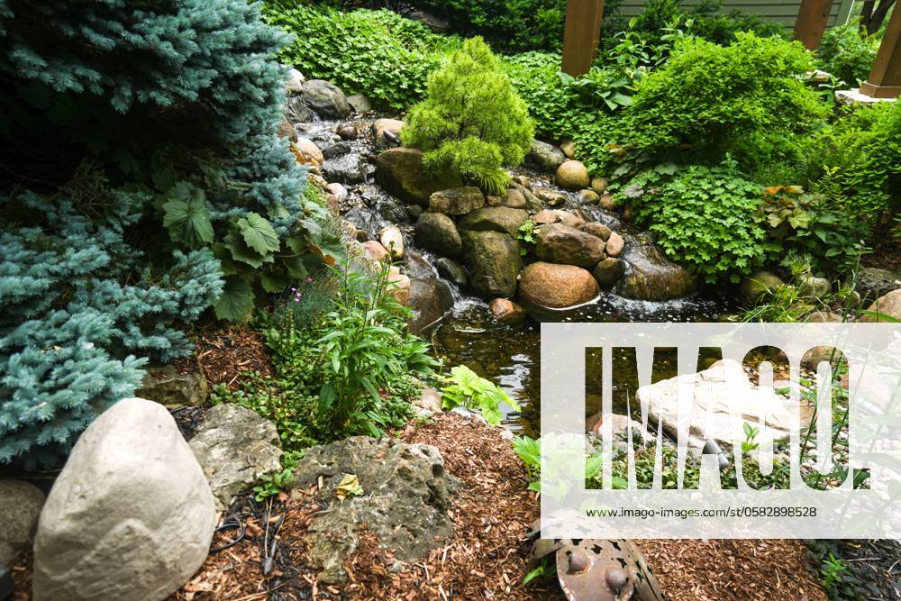 Syndication: Journal Sentinel A water feature with fish inside seen in ...