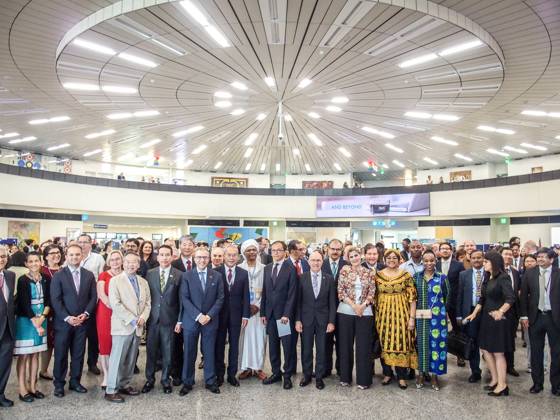 Vienna, Austria, Austria: Members of the G77 or Group of 77 take a ...