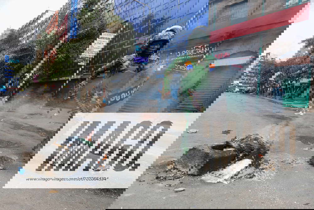 June 27, 2024, Nairobi, Kenya: Anti-riot police run to disperse ...