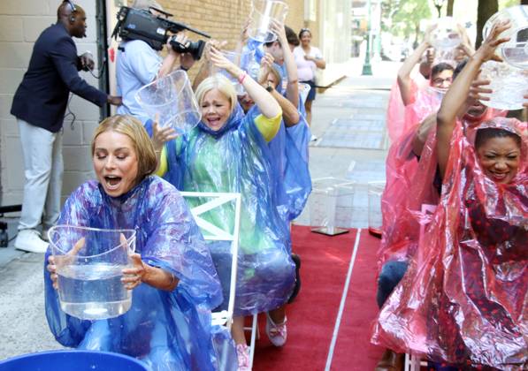 NEW YORK, NY- JULY 2: Kelly Ripa, Caroline Rhea, Michael Gelman ...