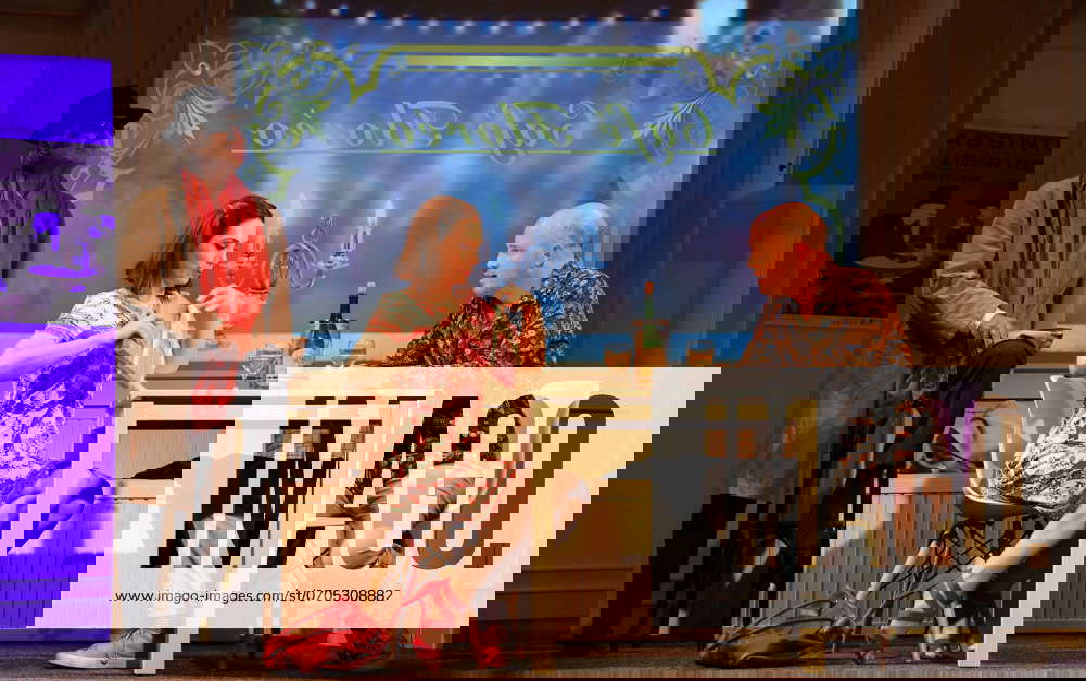 Christian Wolff, Kim Langner and Patrick Wolff Photo rehearsal Monsieur ...