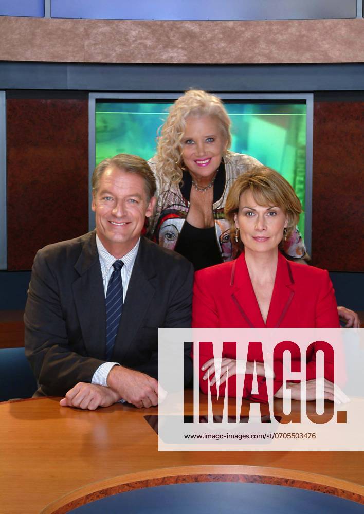 Another Pretty Face - filmstill Senior TV news anchors Diana Downs and ...