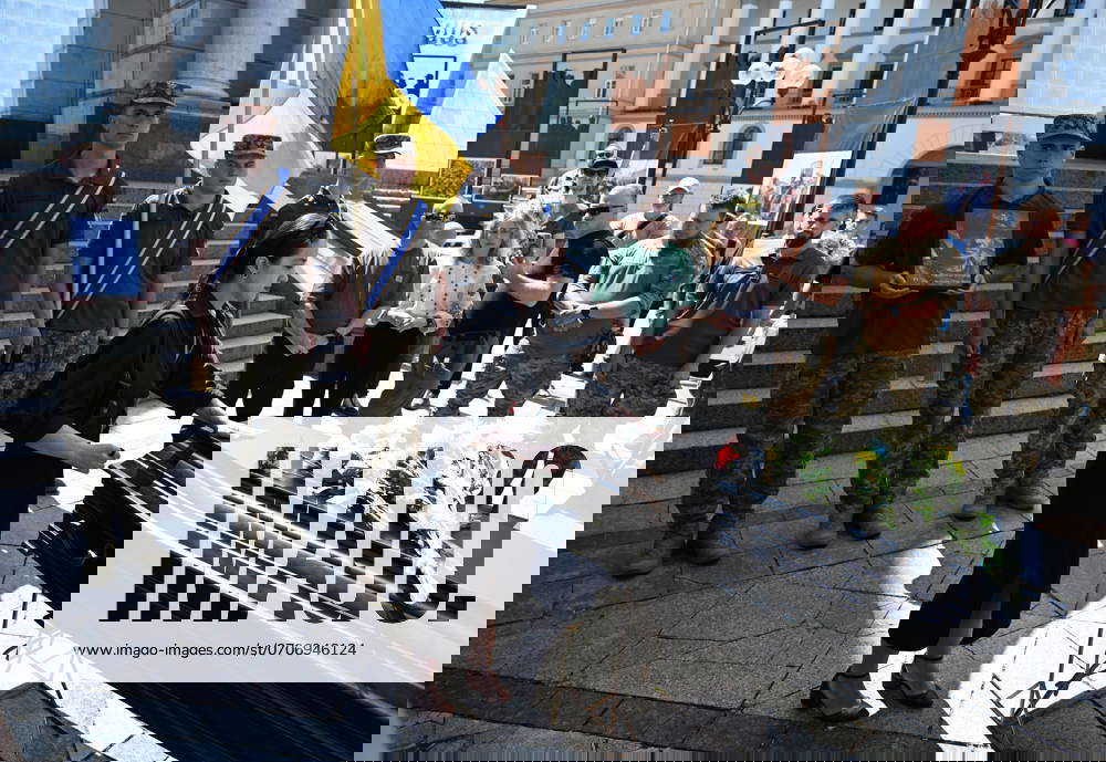 Funeral Ceremony For British Volunteer And Combat Medic Peter Fouche In ...