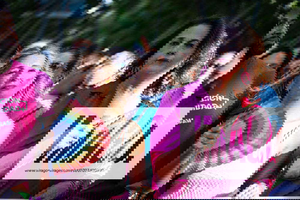 LGBTI Pride Parade - Madrid Yolanda Diaz and Carla Antonelli during ...