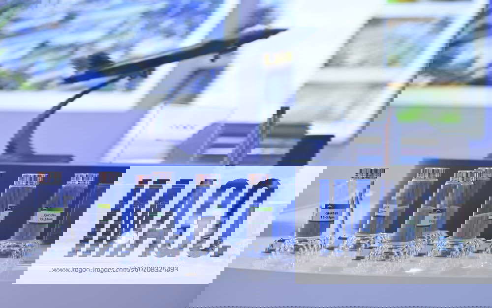 LANZHOU, CHINA - JULY 08: Nickel-cobalt based alloy powder is on ...