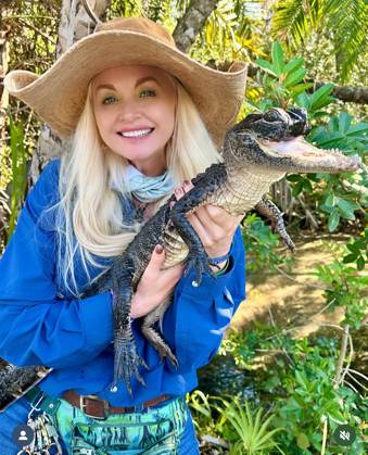 Disabled alligator with half mouth named Jawlene saved by caring ...