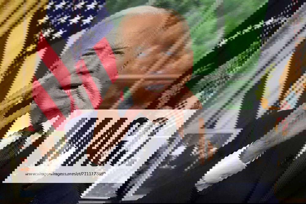 President Joe Biden addresses the nation from the Oval Office of the ...