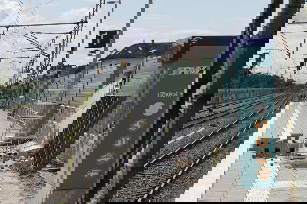 16 07 2024 Work on the closed Riedbahn line Frankfurt Mannheim of the ...