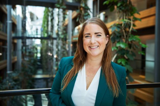 STRASBOURG, FRANCE 20240717 Emma Wiesner of the Center Party in the ...