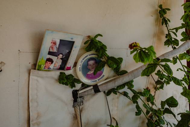 9th Anniversary Suruc Massacre Hatay Turkey View of photos of Okan ...