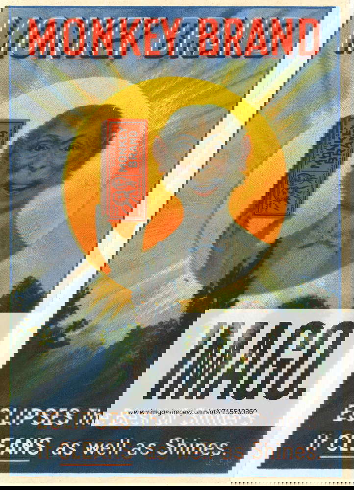 Advertising Insert - Monkey Brand Polish Advertising Insert - Monkey ...