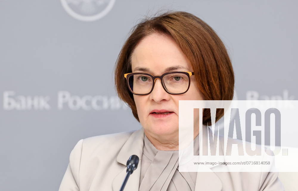 RUSSIA, MOSCOW - : Russian Central Bank Governor Elvira Nabiullina ...