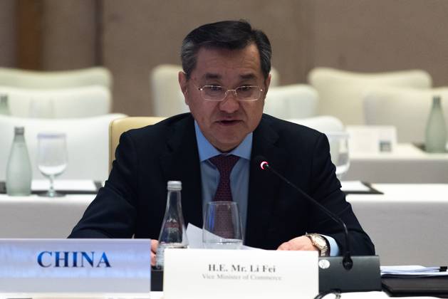 Bangkok, Thailand: Li Fei, China s vice minister of Commerce speaks ...