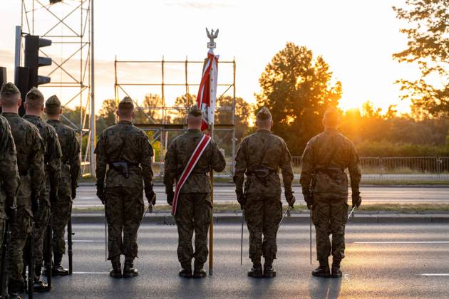 Dress rehearsal before the Polish Army Day parade in Warsaw, Poland ...