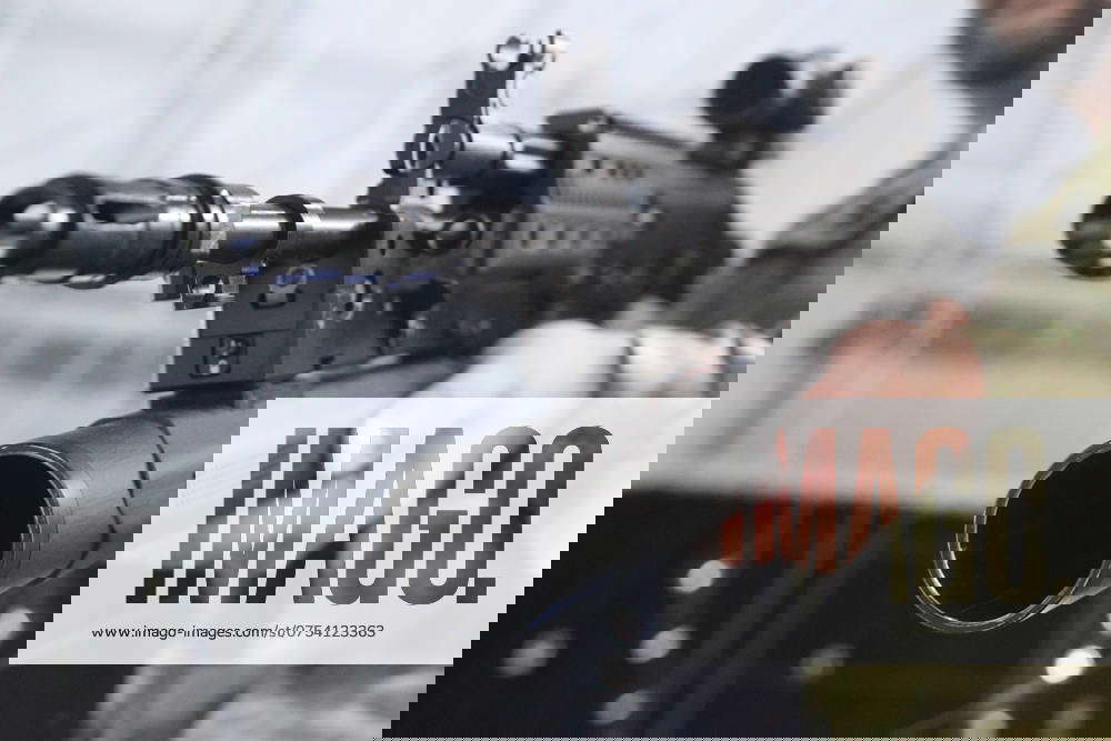 Russia. Moscow oblast. The Kalashnikov AK-19 assault rifle with a GP-46 grenade launcher is