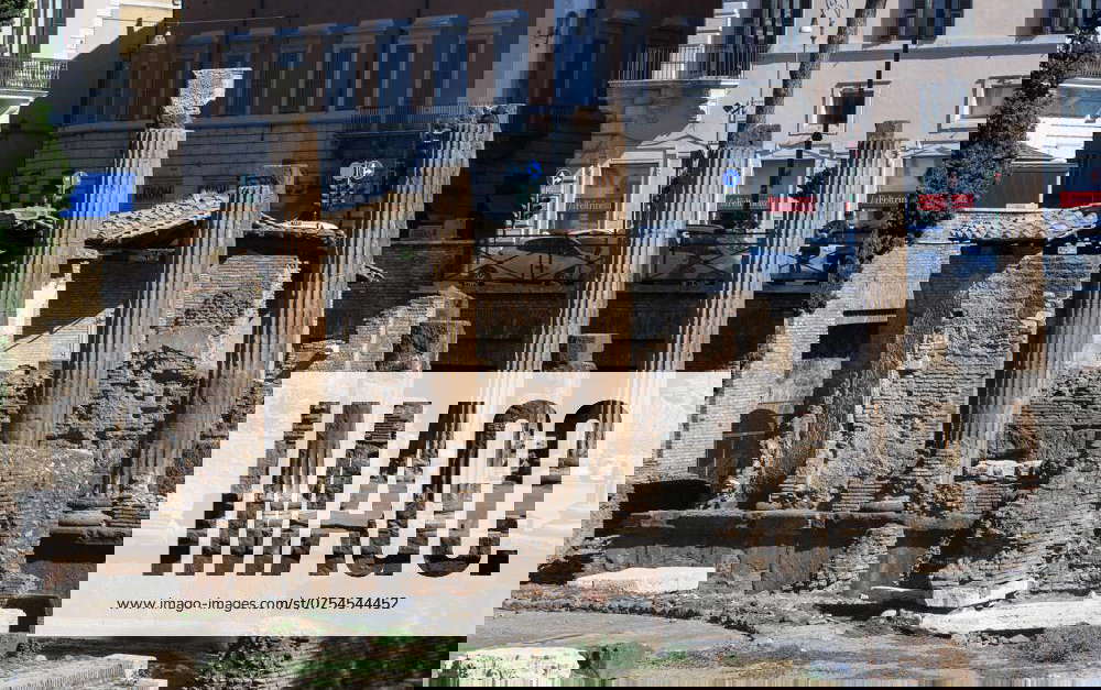 Italy, Rome, 2024 8 14.Sacred Area of Largo Argentina in Rome, Italy ...