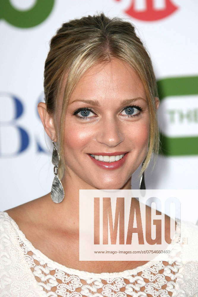 AJ Cook at the CBS Summer Press Tour Party in Beverly Hills Los Angeles ...