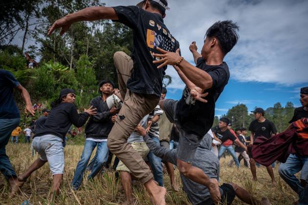 August 27, 2024, Toraja Utara, South Sulawesi, Indonesia: A number of ...