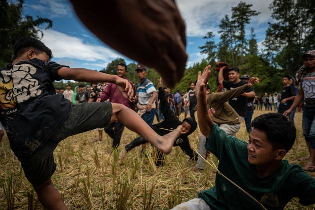August 27, 2024, Toraja Utara, South Sulawesi, Indonesia: A number of ...