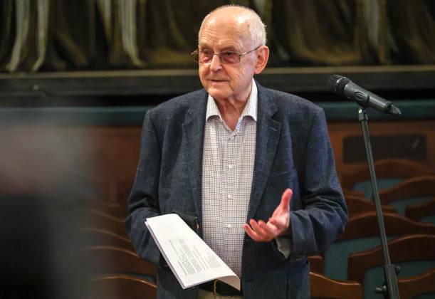 RUSSIA, MOSCOW - : Artistic director Alexei Borodin speaks during a ...