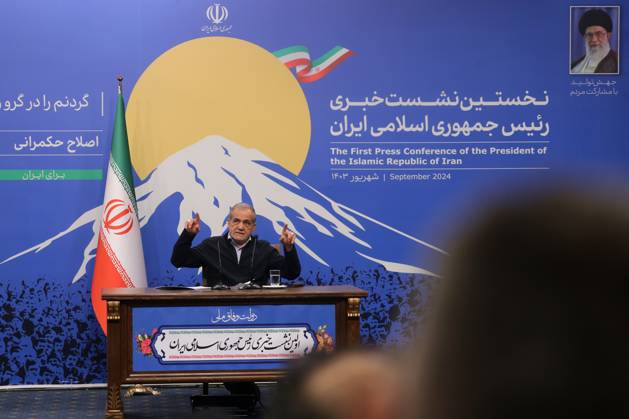 September 16, 2024, Tehran, Iran: Iranian President MASOUD PEZESHKIAN ...