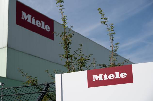 Exterior view of the MIELE plant in Guetersloh, at the companys ...