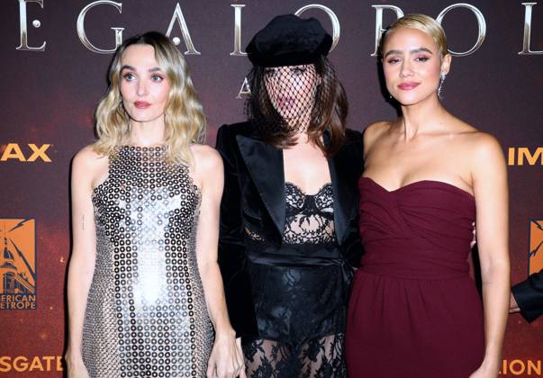 Megalopolis The Ultimate Imax Experience Premiere - NYC Lisa Hoffman and Dustin Hoffman attend