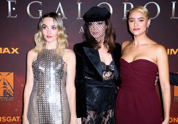 Megalopolis The Ultimate Imax Experience Premiere - NYC Lisa Hoffman and Dustin Hoffman attend