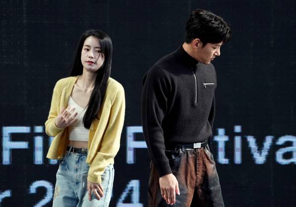 The 29th BIFF Busan, South Korea, October 4th: LIM Ji-yeon, JI Chang-wook, JEONG Man-sik during the