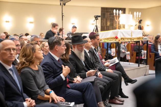 Jewish Community in Hamburg Commemoration Ceremony First