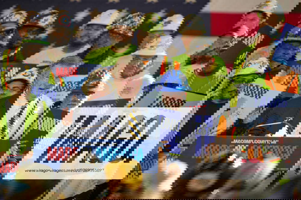 Gov Walz speaks in Warren Michigan Carl Marlinga, candidate for US ...