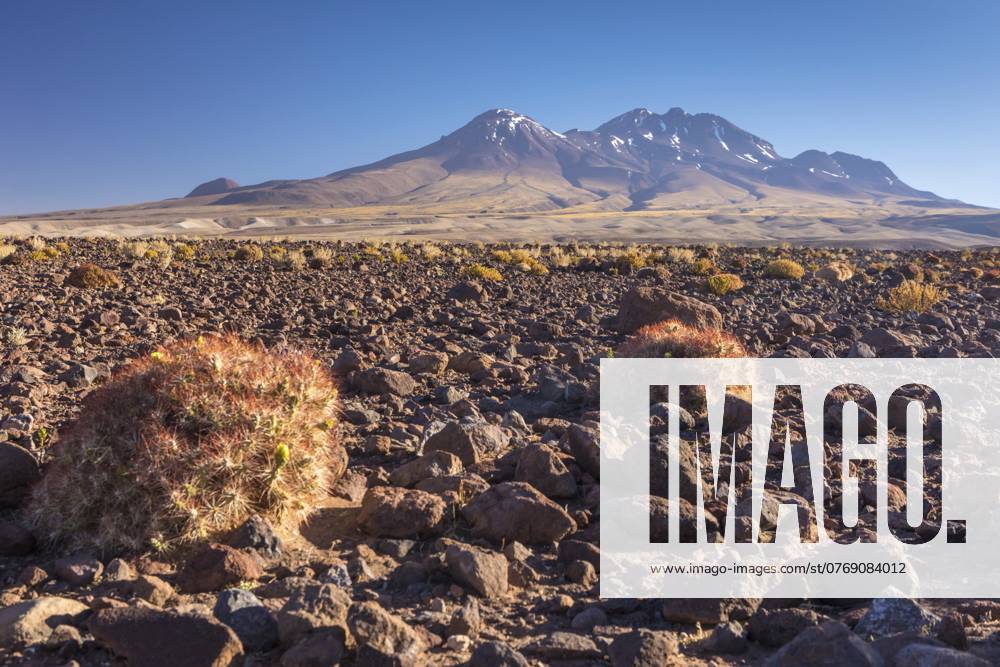 Atacama Wüste, Chile, Anden, Südamerika. Schöne Aussicht und Landschaft ...
