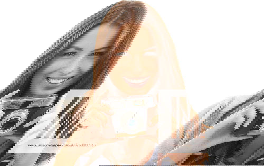 Camera, creative and portrait of photographer in studio working for ...