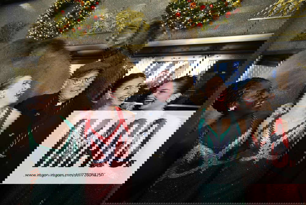 Radio City Rockettes Maya Addie, Madeline Rodrigue, Jaclyn DeNicola and ...