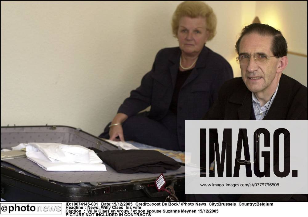 News: Willy Claes & his wife Willy Claes en vrouw et son épouse Suzanne ...