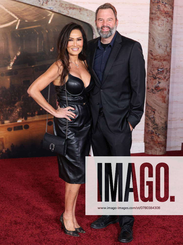 Gladiator II Premiere - LA Tia Carrere and boyfriend Paul Debevec ...