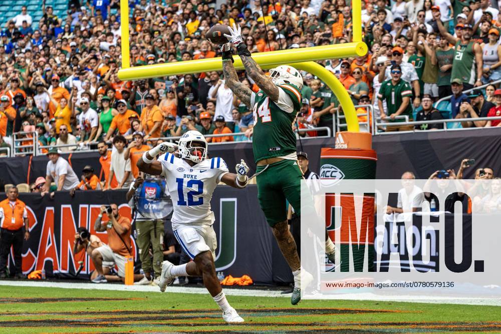 SPORTS-FBC-MIAMI-MCCORMICK-1-MI Miami Hurricanes tight end Cam ...