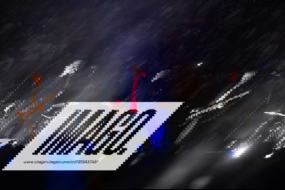 The Script Perform at O2 Arena, London - Bassist Benjamin Sargeant ...