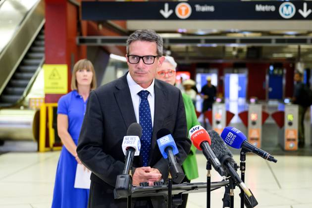 SYDNEY RAIL DISRUPTION, Sydney Trains Chief Executive Matt Longland ...