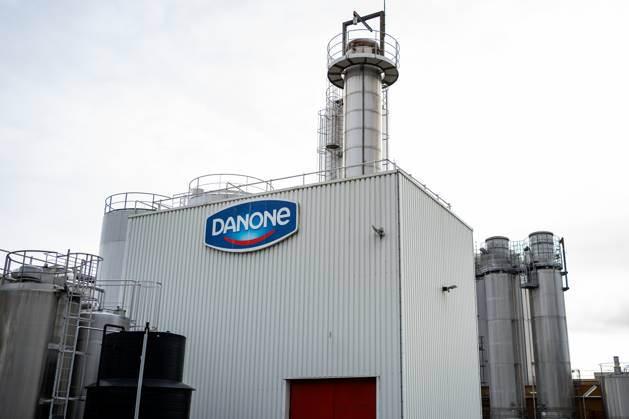 Visite de lentreprise Danone à Saint Just Chaleyssin le 24 janvier 2025 Nicolas Liponne MAXPPP