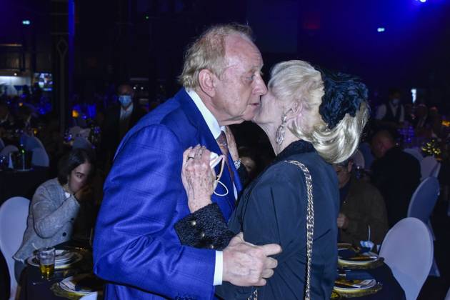 Elke Summer Actress with Alfons Schuhbeck Greetings to Guest at the ...