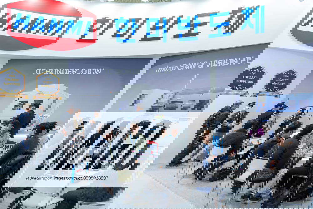 SEMICON Korea 2025 SEOUL, SOUTH KOREA, FEB 20: HANMI Semiconductor during the SEMICON Korea 2025 at