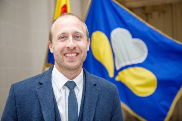 Les Engages Christophe De Beukelaer poses for the photographer during a ...