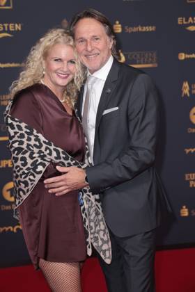 Silke Fischer and Ingo Dubinski at the 23 award Ceremony the Golden Hen ...