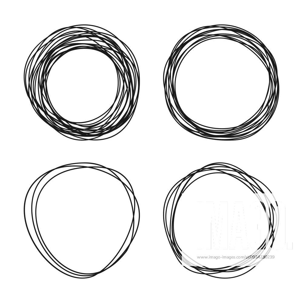 Single Continuous Line Circle A minimalist drawing of a circle created ...